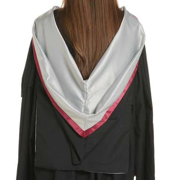 Masters graduation hood for Sheffield Hallam University