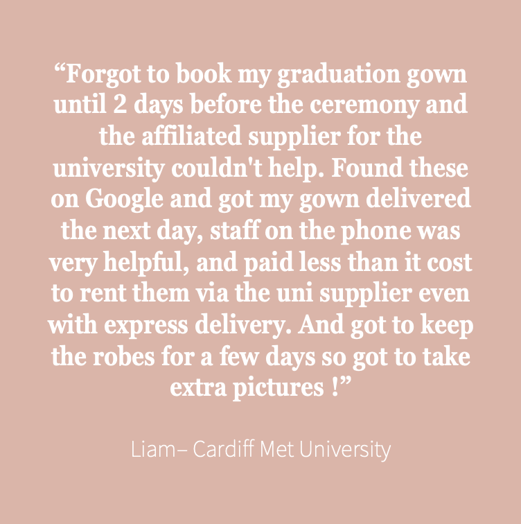 Cardiff Metropolitan University Bachelors Graduation Set – Churchill Gowns