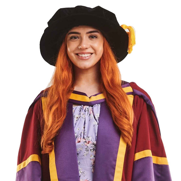 Doctoral graduation hood for Manchester University