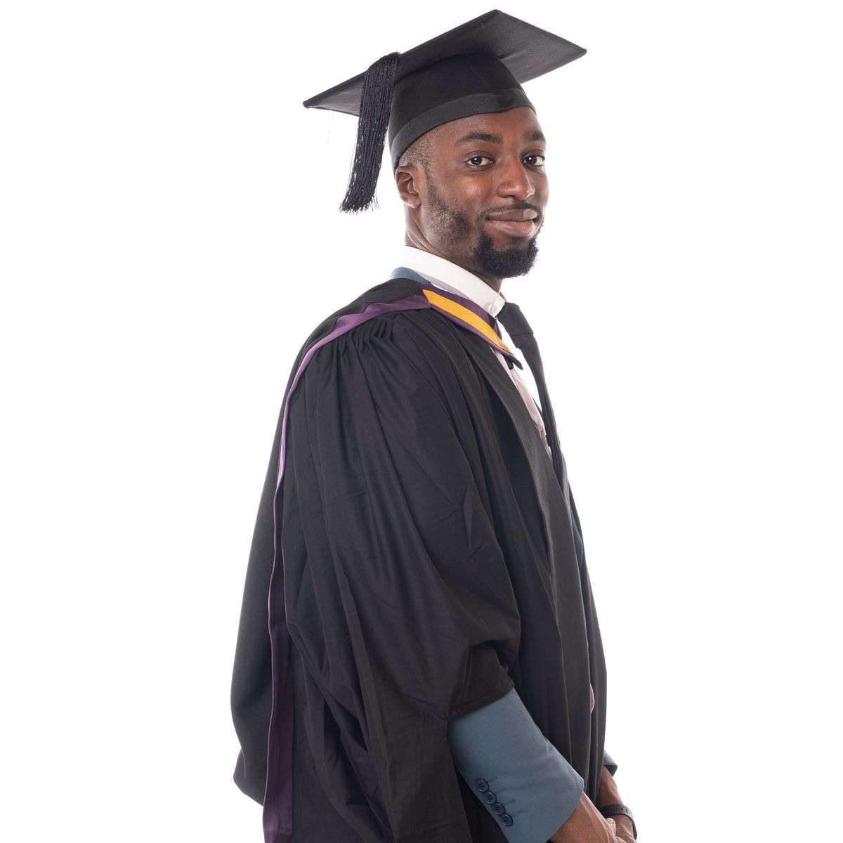 Manchester University Masters Graduation Set – Churchill Gowns