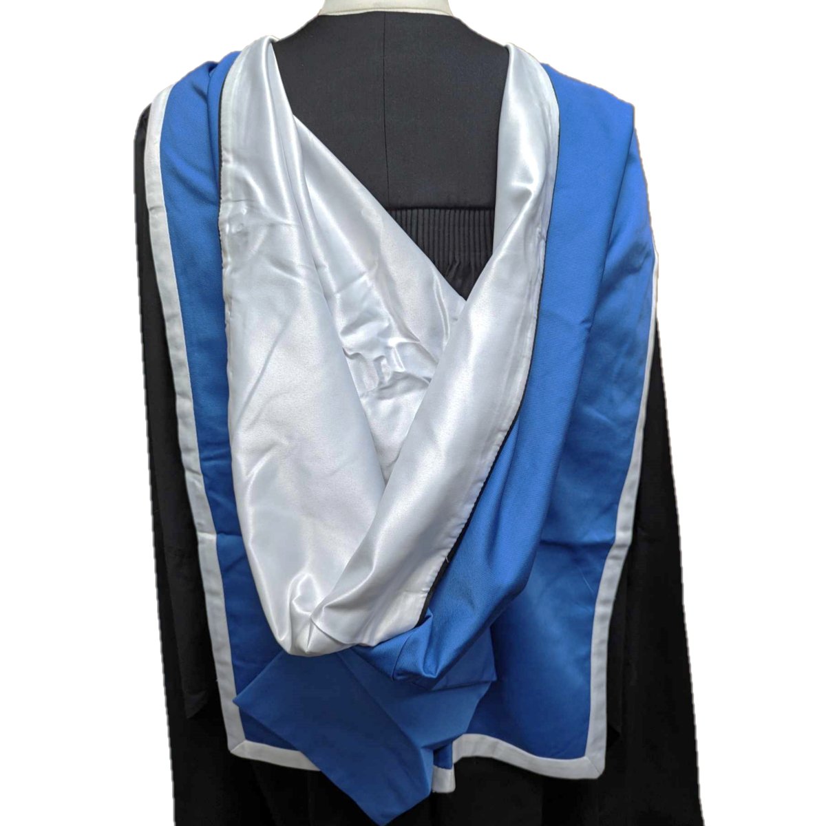 Masters graduation hood for Strathclyde University – Churchill Gowns
