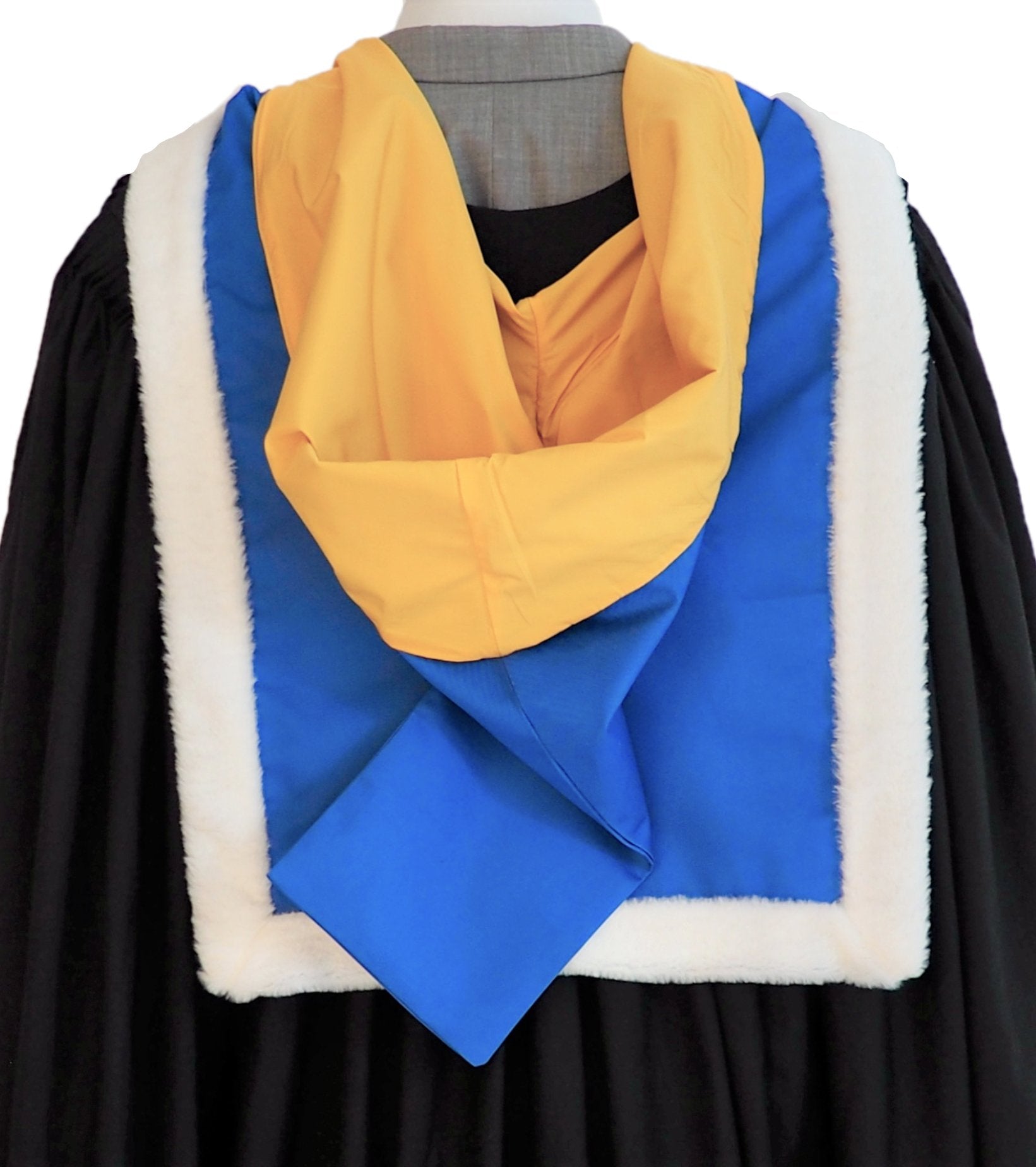 Masters graduation hood for Strathclyde University – Churchill Gowns