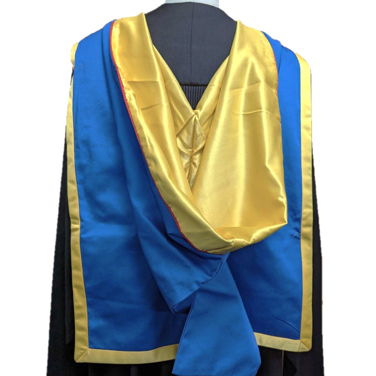 Masters graduation hood for Strathclyde University – Churchill Gowns