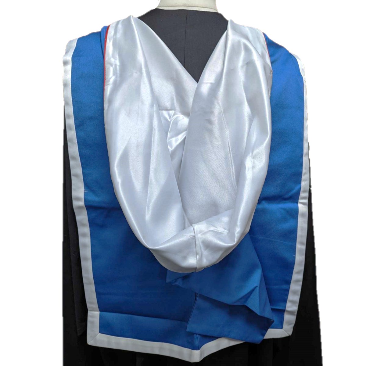 Masters graduation hood for Strathclyde University – Churchill Gowns